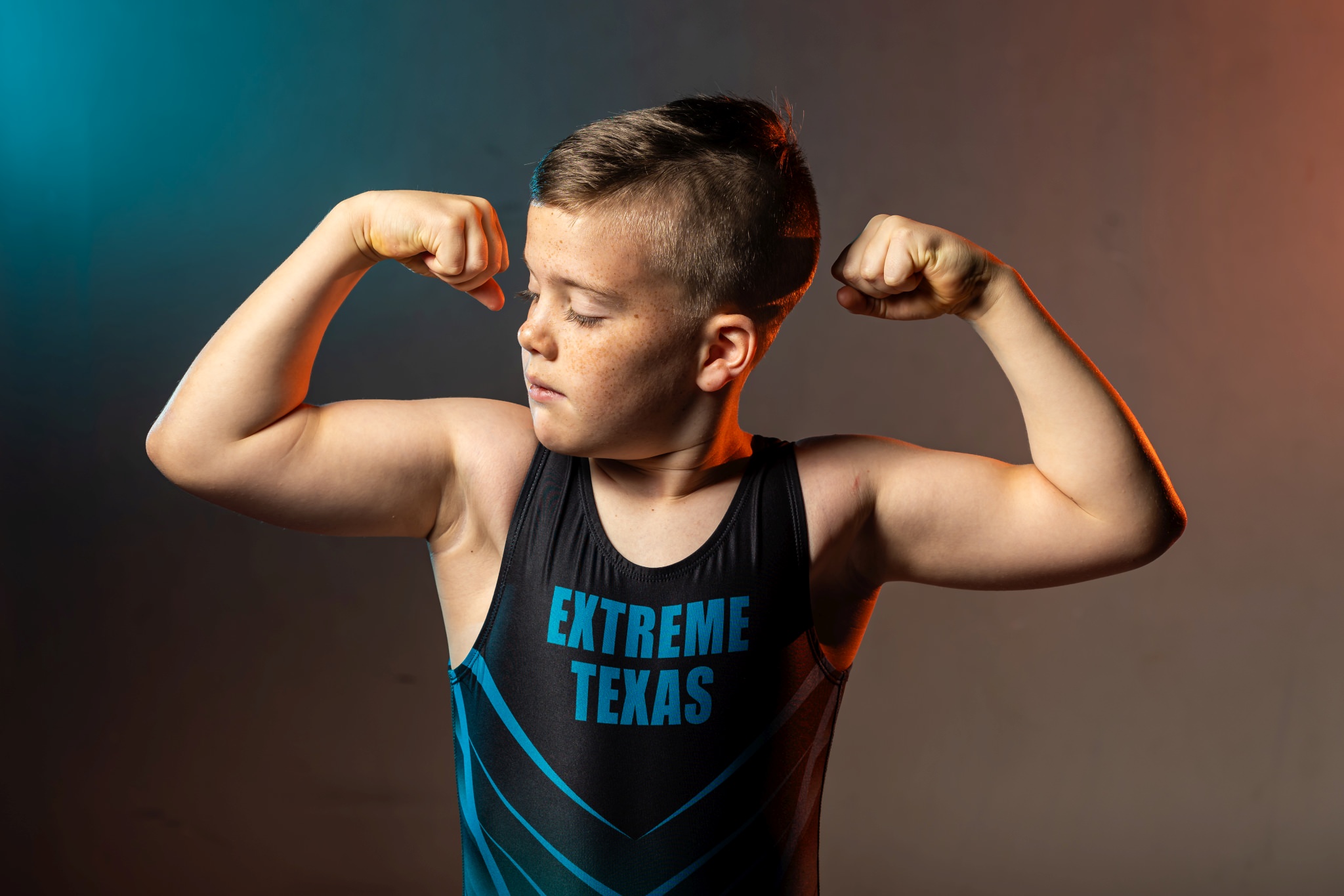 Colorful Gymnastics Portraits – Daniel Grove Photography