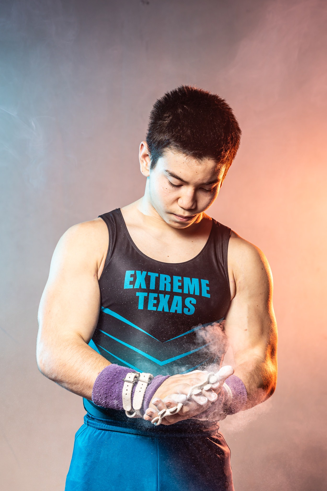 Colorful Gymnastics Portraits – Daniel Grove Photography