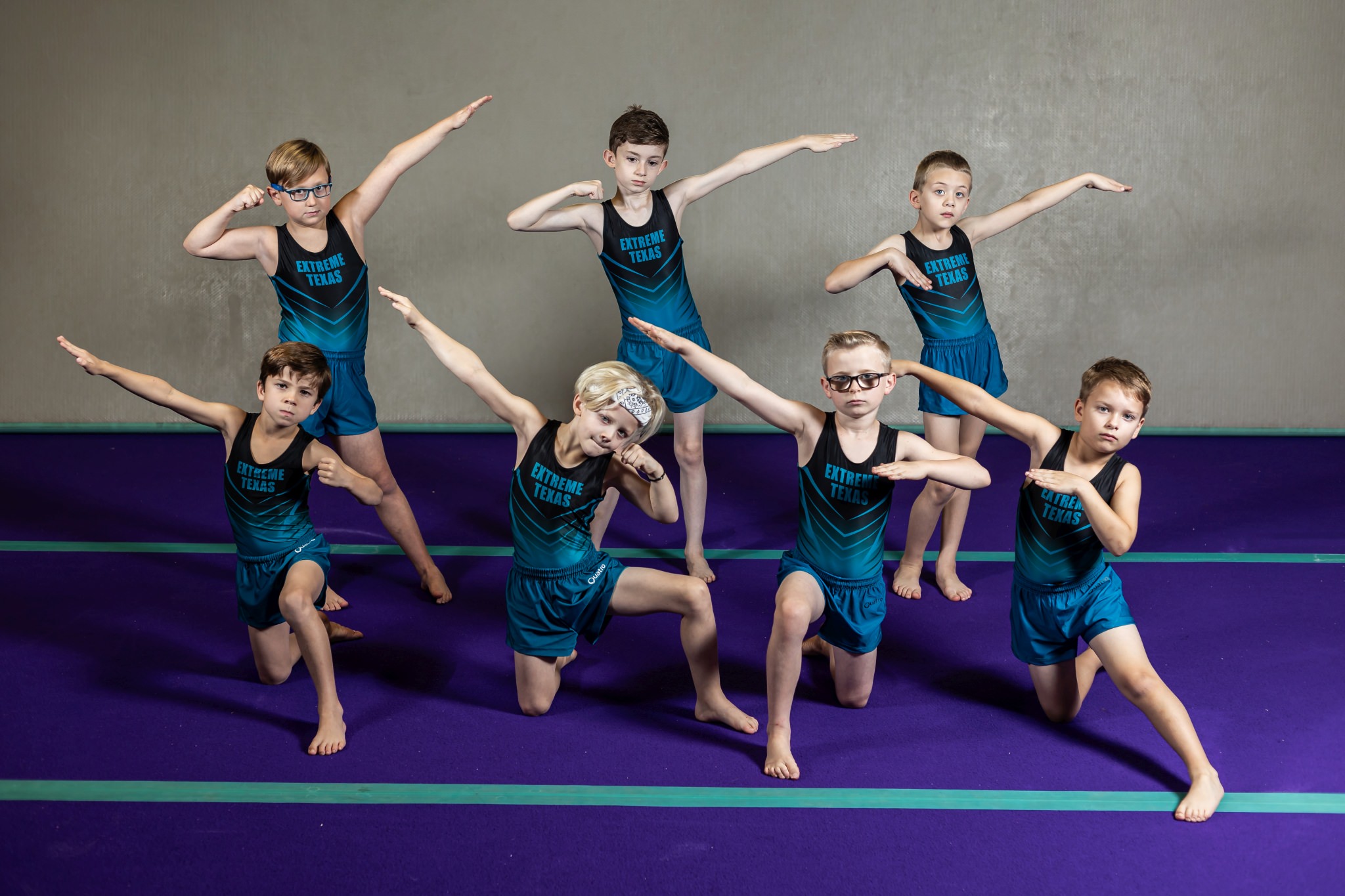 Colorful Gymnastics Portraits – Daniel Grove Photography